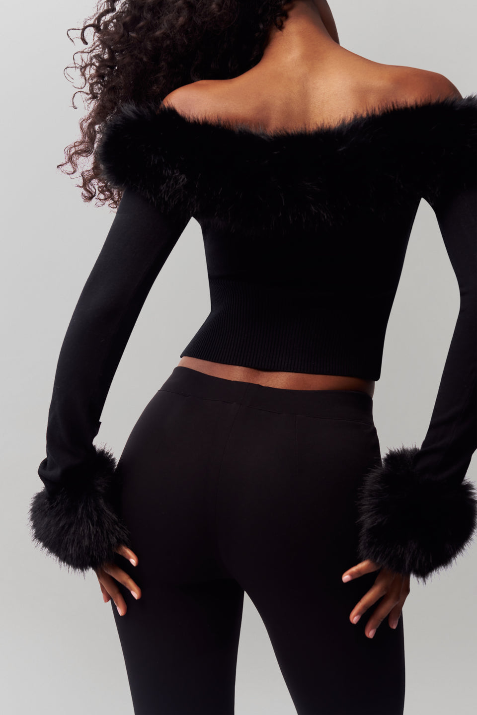 Faux Fur Cardigan – Guizio