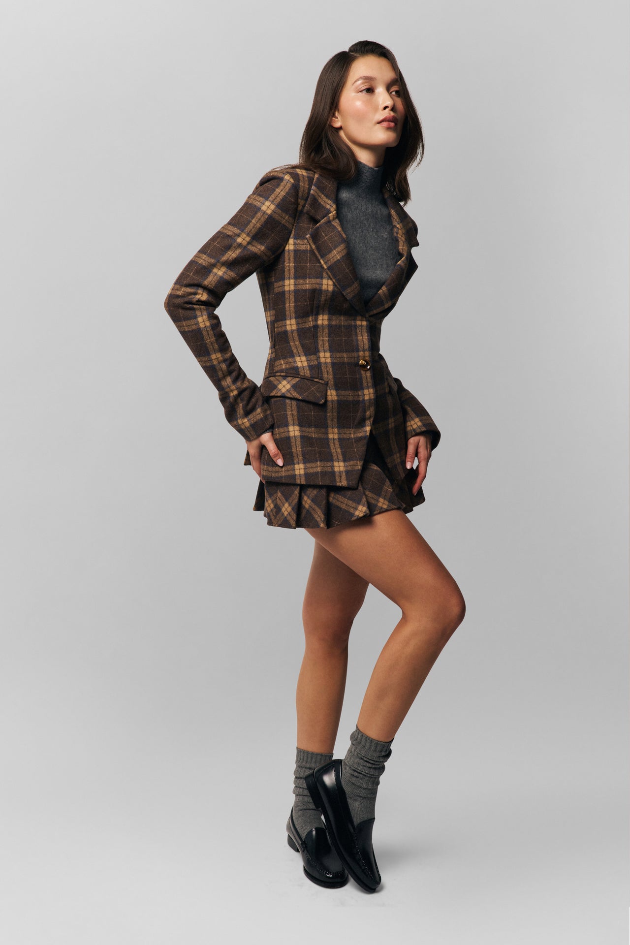 Cooper Tartan Blazer – Guizio