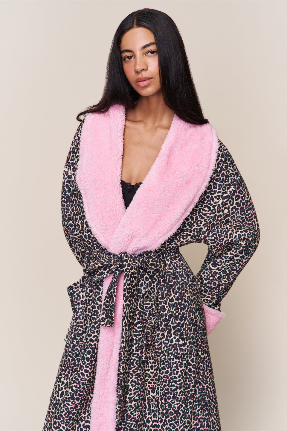 Cozy Cloud Reversible Robe – Guizio