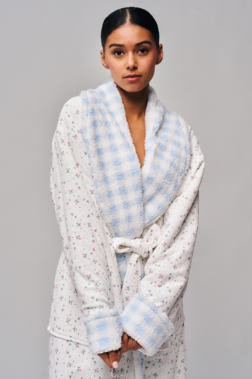 Cozy Cloud Reversible Robe – Guizio
