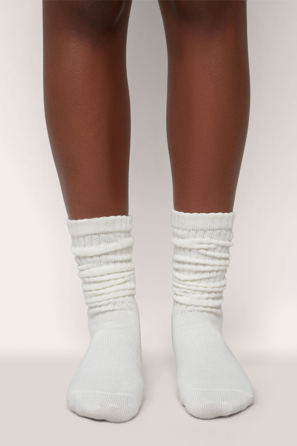 Slouchy Socks - Perfect White Slouch Sock – Guizio